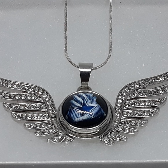 Jewelry | Dallas Cowboys Angels Necklace | Poshmark